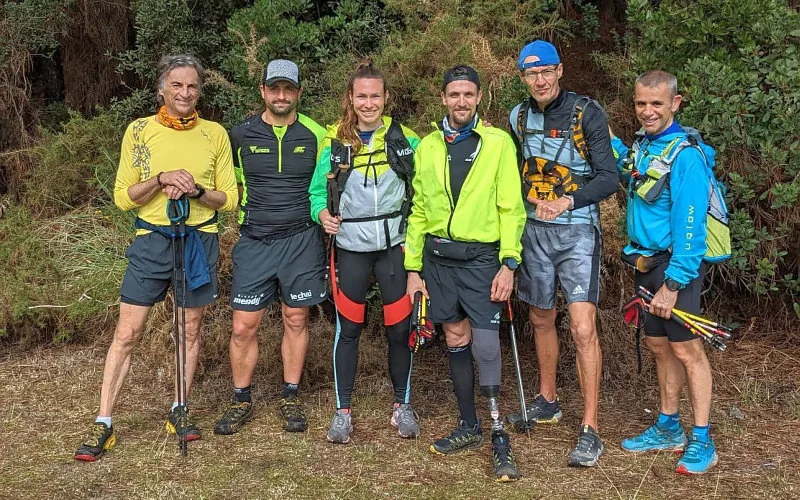 Un Français amputé tibial au Marathon des Sables Un Français amputé tibial au Marathon des Sables
