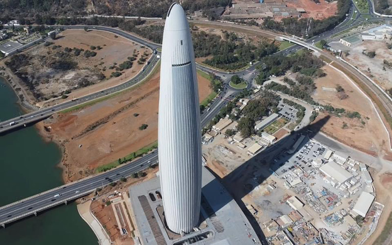 La Tour Mohammed Vi De Rabat Finalisée 
